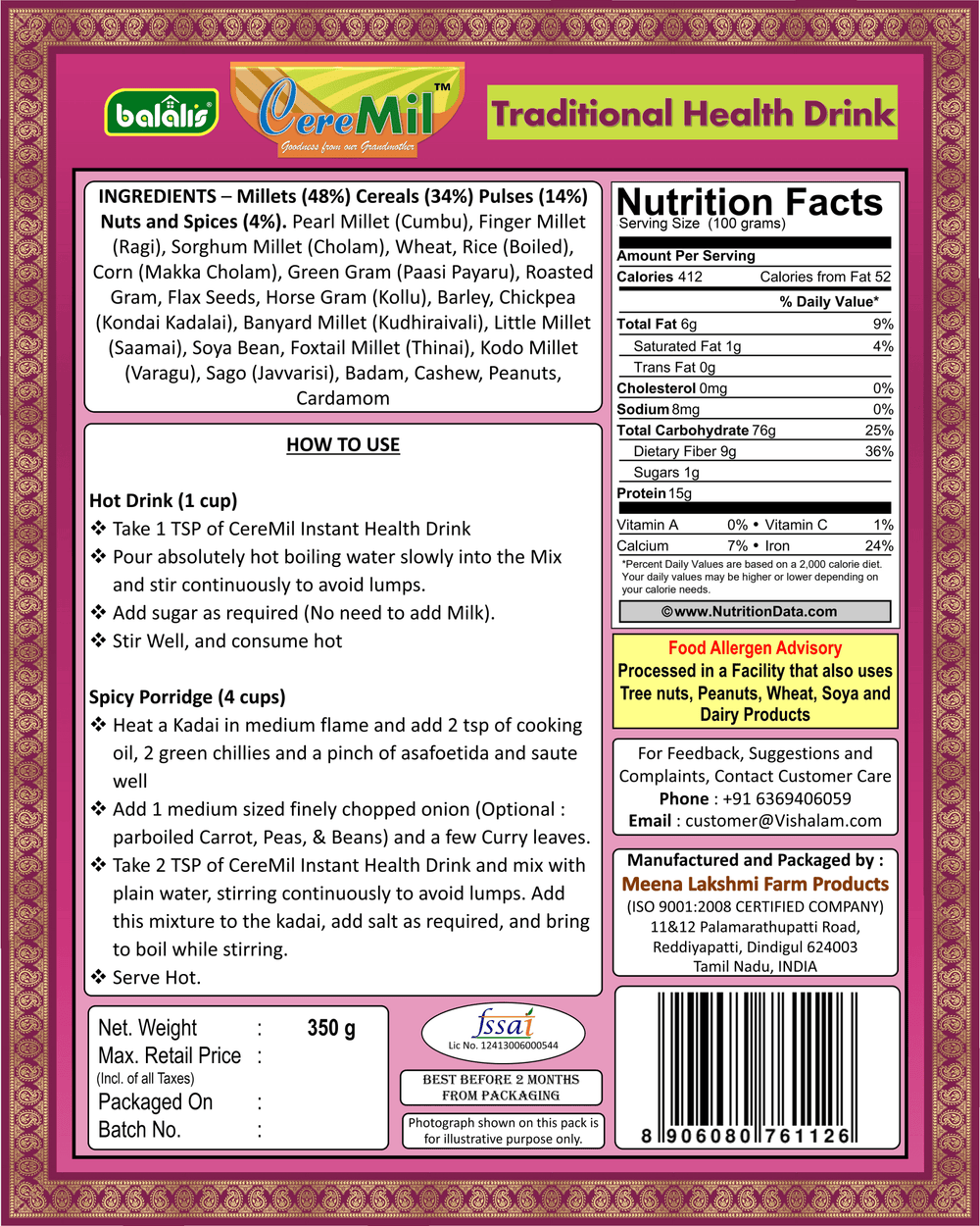 Instant Food Products